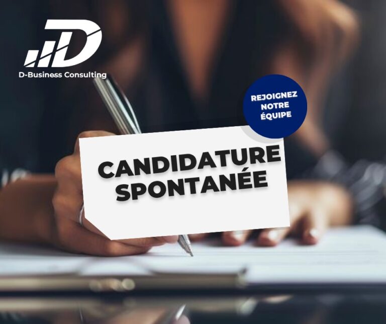 Candidature Spontanée - D-Business Consulting